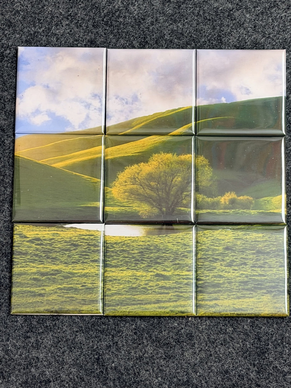 Custom 9-Piece Puzzle Magnet – Mindful Magnets